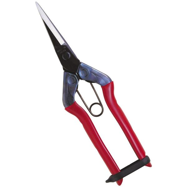 ●直刃●本職園芸用※刃先を顔や肌、人に向けないで下さい※ポケットに入れておきますと、鋭い刃先で人を傷つける危険があります※ご使用中は目に付くところに置いて安全にご注意下さい※幼児や子供の手の届かない安全なところに保管して下さい※この鋏は園芸...