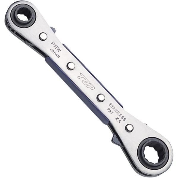 ●1丁で4サイズ●際立つ軽さの強化プラスチック採用・呼び寸法:9×11・10×12・全長:140mm・材質:本体プレート/ステンレス