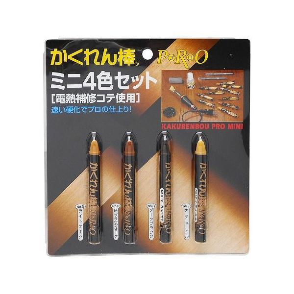 床暖房対応、木製品やフローリングのへこみキズ、深いキズ、広いキズ、耐久性が必要な箇所のキズを電熱のコテを使用して、簡単に補修できる【用途】木製品、フローリングの補修【特徴】・ハードタイプなので、耐久性に優れており、特にフローリング傷やテーブ...