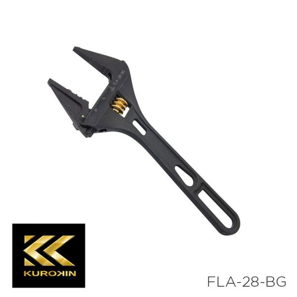 特長    一般的なJIS規格と比べて10%以上ワイドに開きます。また最後まで閉まるので小さいボルト・ナットにも対応可能です。    ・ツメでボルトを傷つけない特殊形状。     ・JIS強力級をクリアする高剛性ボディ。     ・薄型、軽...