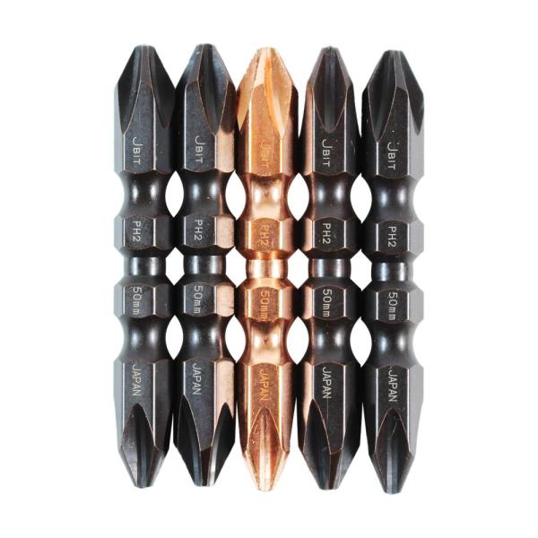 【特長】ネジとの食いつきがよく、打ち込みバランスのいい刃先設定。新トーションデザインで回転トルクを吸収しネジに優しい。【用途】一般ビス・タッピングビス・コーススレッドなどの締め付け、緩めに。鉄工作業向き。【注意事項】ご使用上の注意をご使用前...