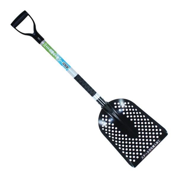 【特長】軽量＆丈夫で土や雪がくっつきにくい。スマートで保管にも場所を取らない。【用途】土や雪がくっつきにくく、軽い力で扱うことができる。穴から水が落ちるので、水路のゴミもすくいやすい。【注意事項】ご使用上の注意をご使用前に必ずお読みください...