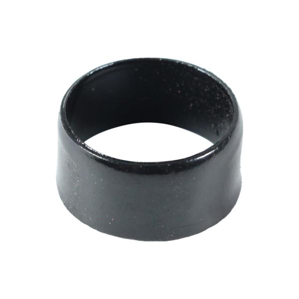 【特長】薄鎌・中厚鎌用。【用途】薄鎌・中厚鎌用。【注意事項】適正サイズをご確認ください。【仕様】・サイズ（mm）：21×21×10・質量（g）：5・内寸（mm）：18・カラー：ブラック・入数：１個