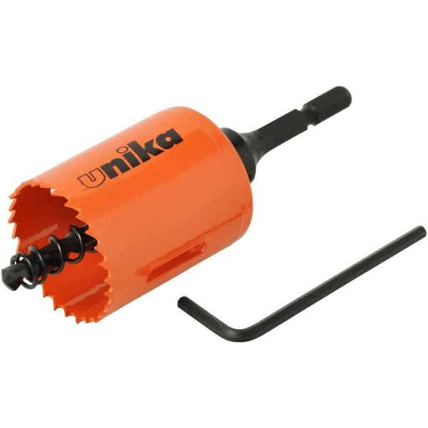 ●有効深さ40mmを確保。ツバが無いため、明け継ぎ作業が可能。●充電工具・充電ドライバーに特化した刃先仕様で、穿孔時のひっかかりやブレを軽減。●インパクト軸シャンクの採用で、電気ドリルからインパクトドライバーまで幅広く対応。【用途】・薄鉄板...