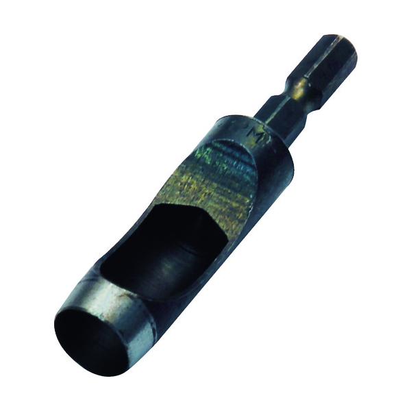 【特長】カーペット、クロス、壁紙やゴムの下穴あけに最適です。充電インパクトドライバーに取り付けて使用できます。通常のドリルとは異なる特殊形状でカーペットなど、切り屑を巻き込みません。切り屑が非常に少なく綺麗な仕上がりです。設備、電気、内装工...