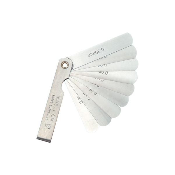 【発売日：2017年10月30日】用途に合わせて豊富な種類の長さとリーフを揃えました9枚組隙間に挿入することによって、寸法を測定します炭素工具鋼収納サイズ（mm）：79×13×4製品質量：20g厚さの許容差（mm）：0.03以上0.15以下...