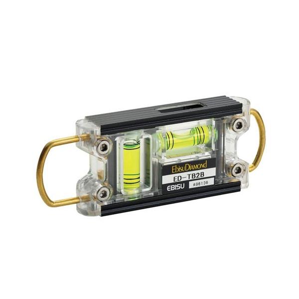 【発売日：2017年10月30日】カラビナ対応の大型シャックル内臓でスピーディーに収納と取出しができる水平器【用途】単管足場などでの水平・垂直の測定【特徴】・蓄光付で、明るい所で光を蓄積して暗い所で数分間発光・測定基準面がV溝付でパイプ等の...