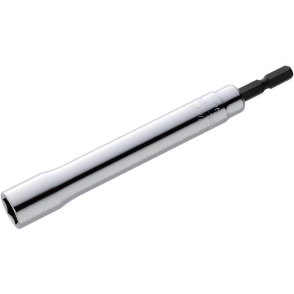 ●14.4Vインパクトドライバー対応型(ソケット部冷間鍛造/ビット圧入方式)●ナットを傷めない6角サーフェイスソケット●ナットの落下を防ぐディープソケット●奥行き100mmのロング深穴タイプ・呼び寸法:12mm・サイズ:全長143.0×横1...