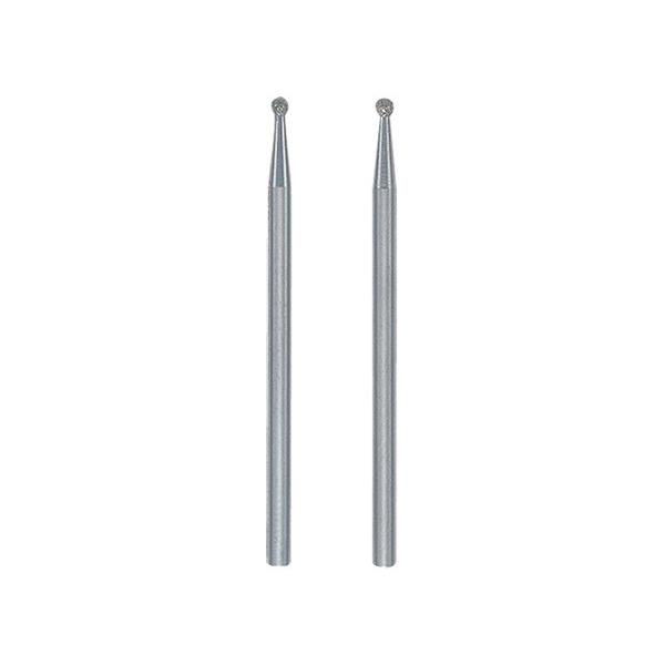 ガラス、セトモノの彫刻、研磨にダイヤモンド電着最高回転数(min-1[r.p.m])：30000シャフト径(Φmm)：2.35