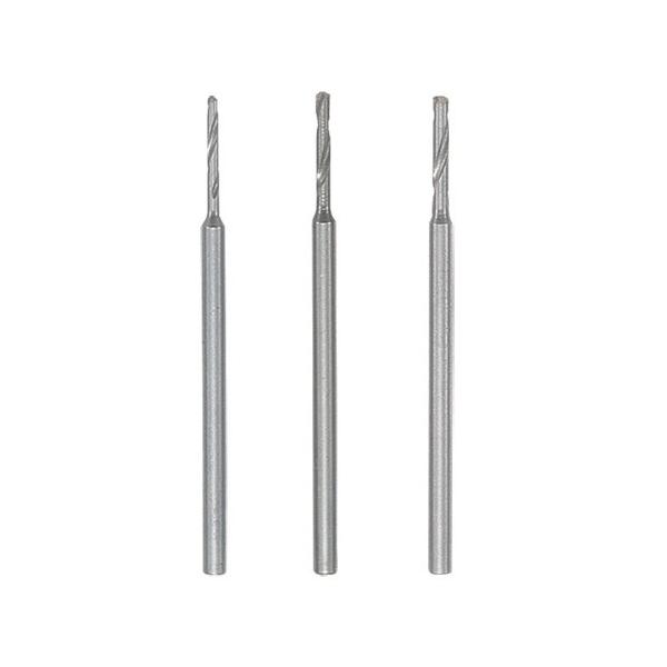 ●鉄、非鉄金属などの穴あけ材質:ハイスシャフト径：φ2.35mmサイズ：φ1.2/1.4/1.6mmキソパワーツール/PROXXON/プロクソン/小径ドリル/3種セット/28860/4952989288602/穴あけ/DIY/作業工具/大工...