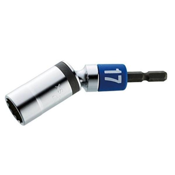     全長:107mm    本体重量:135g    ソケットサイズ:外径23.5×長さ46mm    12角部深さ:12mm    奥行:25mm    材質:ACM435    保証トルク:75N・m