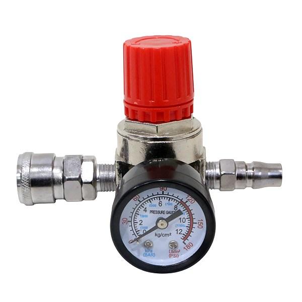 空気供給を調整して安定した圧力を確保して、機器や工具の効率的な動作の補助のいたします！腐食しにくく、取り扱いやすさ抜群の小型設計で、簡単に設置・操作が可能です！【素材】亜鉛合金【最大使用圧】0.8mpa【口径】10mm【適合車種】17スパー...