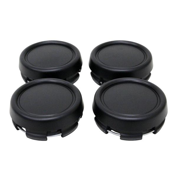 スナップフィット式のホイールキャップセットとなります！無地のデザインなのでステッカーチューン等のベースにも最適です！！【適合サイズ(約)】外径：79mm  内径：73mm ホイールフィット部の高さ：約6mm 取付面からの高さ：13mm【カラ...