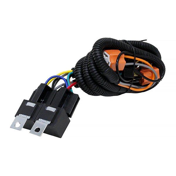 旧車や光量不足が気になる車におすすめリレー＆ヒューズ（35A）付きで安心ヘッドライト左右対応のリレーハーネスキットです！■セット内容リレーハーネス×1　(左右分)対応バルブ：H4 / 9003　ハロゲン球※マイナスコントロール車は非対応