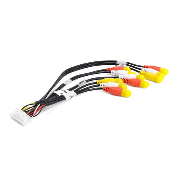 【KNA15AV同等品 ケンウッド用 AVプリアウト拡張ケーブル 1個】ケンウッド/KENWOOD用 AVプリアウト拡張ケーブル彩速カーナビと接続して頂きますと、プリアウト出力/AV入力/VIDEO出力が可能に！【適合機種】・メーカー：ケン...