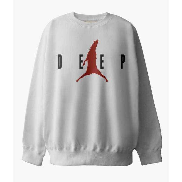 2019 F/W, 4 LEGS GOOD, 2 LEGS BAD.DEEP "AIR" SWEAT SHIRTS【 製品仕様 】STRONG HEAVYWEIGHTCOLOR : WHITE / NAVY / BLACKFABRIC : ...