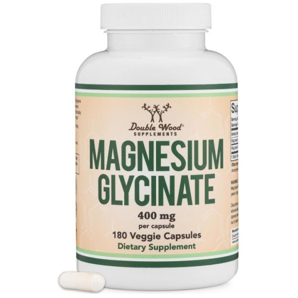・マグネシウム◆ブランド  Double Wood Supplements◆容量　 400mg 180カプセル　　◆摂取目安　１日 2カプセル(食後または就寝前に摂取することが多い)◆成分　・1カプセルあたり：60mg の元素マグネシウム ...
