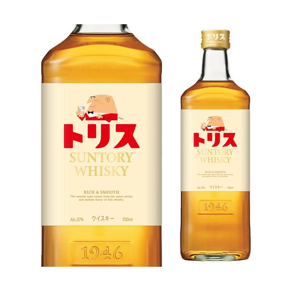 やさしく甘い香りと丸みのある、なめらかな味わいを実現商品名:サントリー トリス内容量:700mlアルコール度数:37%産地:日本タイプ:ブレンデッド※画像はイメージです。実際のボトルとデザインやヴィンテージが異なる場合がございます。また並行...