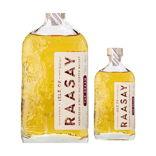 アイル オブ ラッセイ蒸溜所は、スコットランド西海岸にあるヘブリディーズ諸島のひとつ、ラッセイ島で稼働する唯一の蒸溜所です。独特な味わいを決定づける大きな特徴のひとつが仕込水で、ダンカン山に降った雨は火山岩を通り、ジュラ紀の砂岩によって濾過...