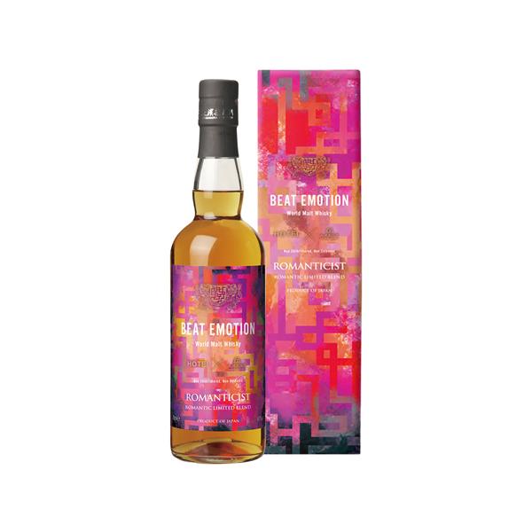 この「BEAT EMOTION-ROMANTICIST-(ロマンティスト)」は、長期にわたり布袋氏とブレンダーがテイスティングを重ね、前回の2種のウイスキー「TRIANGLE」、「GRACE」でそれぞれに表現をした布袋寅泰氏の「人生」と「優...