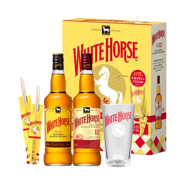 ＼2026年は午年、ホワイトホースの年／ホワイトホースは日本でも人気のスコッチウイスキー。このウマ年限定BOXは2026年の午年を記念して数量限定で発売。BOX内にはホワイトホースを堪能するための魅力がぎっしり詰まっています。このウマ年限定...