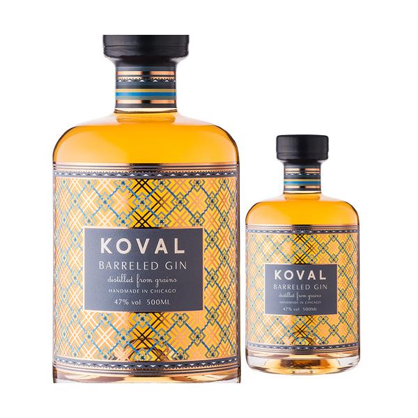 KOVALらしいローズヒップ、ジュニパー、アンジェリカルート、そしてコリアンダーの鮮烈なアロマが広がり、ウイスキー熟成で使用したアメリカン・ホワイト・オーク樽で約６ヶ月以上熟成させる。商品名 コーヴァル バレルド・ジンタイプ スピリッツ/ジ...