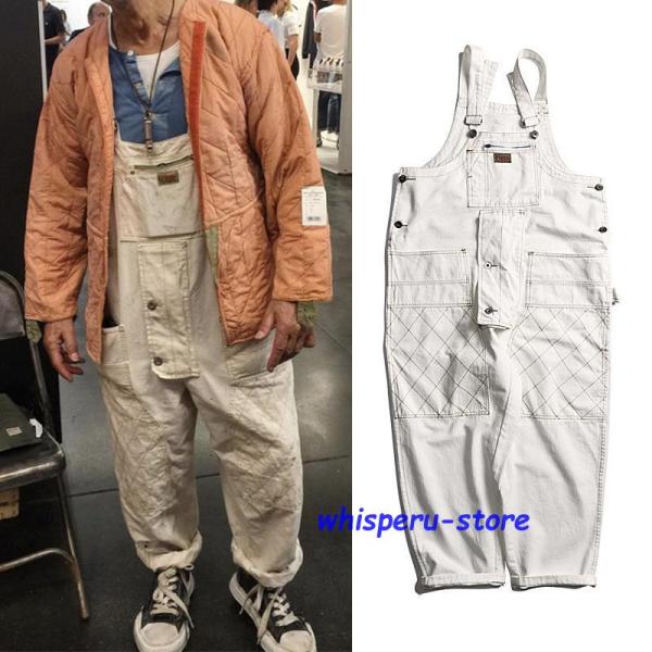 お洒落感が溢れるダック生地のオーバーオールが登場！ロールアップしてご着用するのも良く 肩ひも調節が出来るタイプなので、好きな位置に合わせてタイトにもルーズにもご着用可能です。トップス次第で オールシーズン ヘビロテ が出来るので、コレ1枚あ...