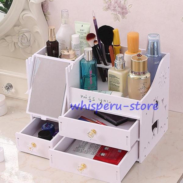 ■ 品名：メイクボックス■ 素材：天然木■ カラー：A■ サイズ：32.5*18.5*25cmメイクアップボックス コスメボックス ドレッサー 大容量 メイクボクス ジュエリーボックス 鏡台 化粧箱 化粧入れ メイクボックス メイクケース ...