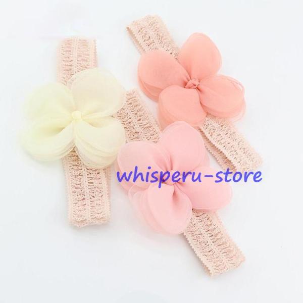 ■ 品名：ベビーヘアバンド■ 素材：ポリエステル ■ カラー：全3色■ 頭周り：40-65CM■ 産地：中国whisperuの人気検索ワード：赤ちゃん ヘアバンド ベビー カチューシャ かわいい ベビーヘアバンド 髪飾り 新生児 キッズ こ...