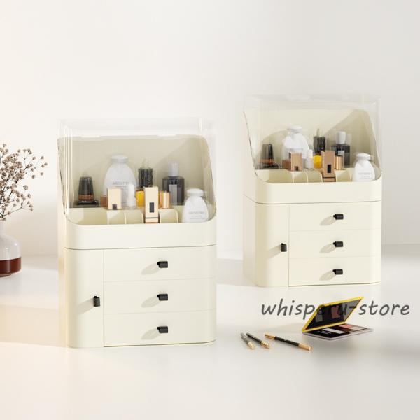 丈夫な材質を採用し耐久性も兼ね備えた化粧品収納ケースです整理しやすくて、忙しい朝もメイク用品を探す事無く スムーズに使用する事ができます。コスメやメイク道具といった化粧品を始めジュエリーやアクセサリーといった小物の収納に適しています。●実寸...