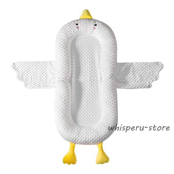 適用年齢：0?18ヶ月 ＊衛生的な圧縮パック梱包されています。サイズ：100*53cm取り外し可能?　寝返りもしやすく赤ちゃんがゆったり過ごせます。60℃赤ちゃんを保護してくれ、ママも赤ちゃんも一緒に安心して寝られます。出産祝い ベビーベッ...