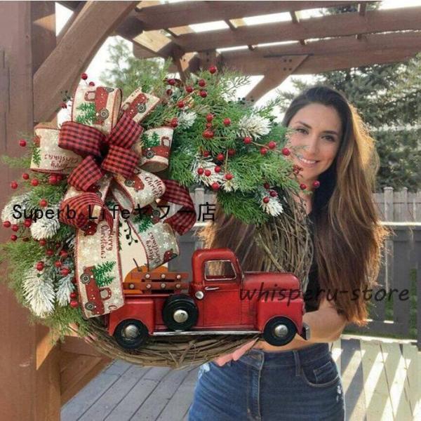 リース 玄関 クリスマスリース 花輪 ドライ リース ドライフラワー リース クリスマス 玄関 部屋 北欧 玄関ドア おしゃれ インテリア 壁掛け ドア ご自宅用 クリスマス プレゼント ギフト 友達 友人 お祝い 直径約40cm【サイズ】...