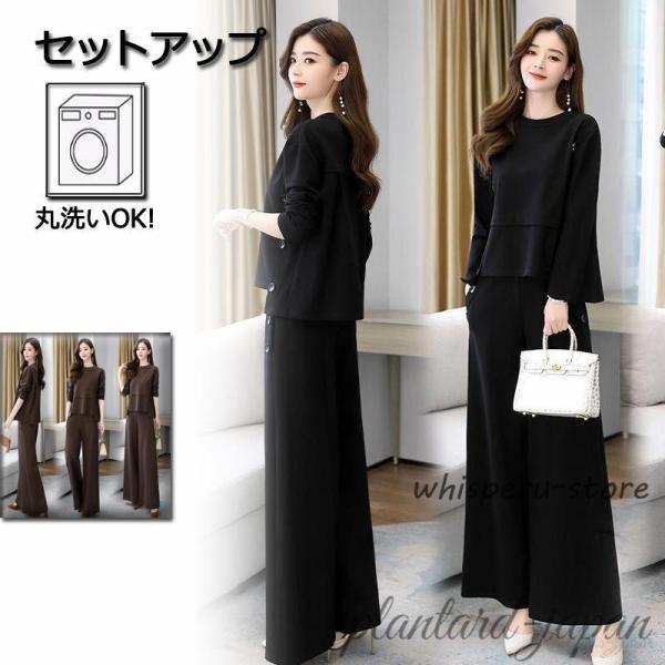 サイズ:/S/M/L/XL/2XL【商品説明】きちんと感と知的な女性らしさを持ち合わせた大人フォーマルパンツスーツが登場しました！優れた素材が採用され、柔らかい着心地で肌触りがとてもいいです。美しくてシンプルなラインより作られたテーラードス...