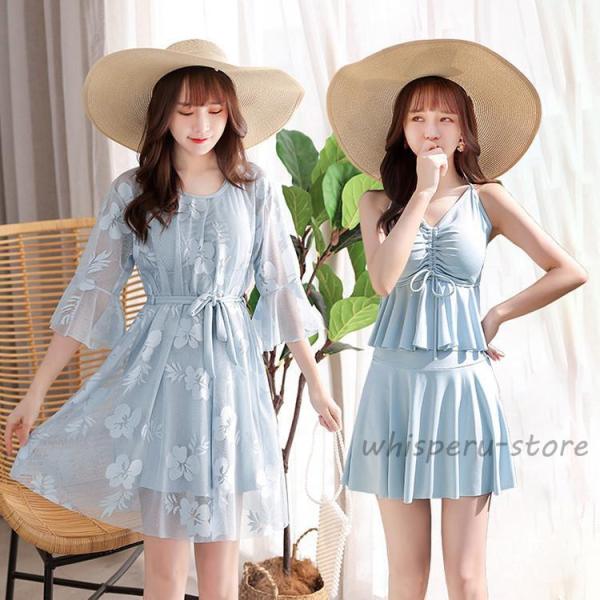 ☆新作☆とっても可愛い3点セット水着が登場！こんな水着を着て、夏を満喫すれば一生残る思い出になること間違いなしっ！水着はあなたと特別な思い出を共有するパートナーですよ今年の夏はあっという間に過ぎます！高品質 なめらかで弾力がある肌触り◎後悔...