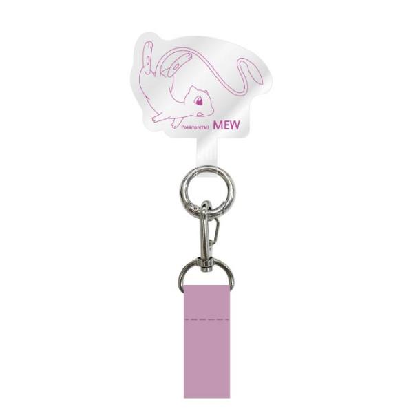 ■カラー: 8.ミュウ関連キーワード: ショルダーストラップ ミュウ ポケモン POKEMON 長さ調整可能 かわいい スマホショルダー ストラップホルダー スマホ ショルダー ストラップ ホルダー ポケットモンスター ぽけもん くわっす ...