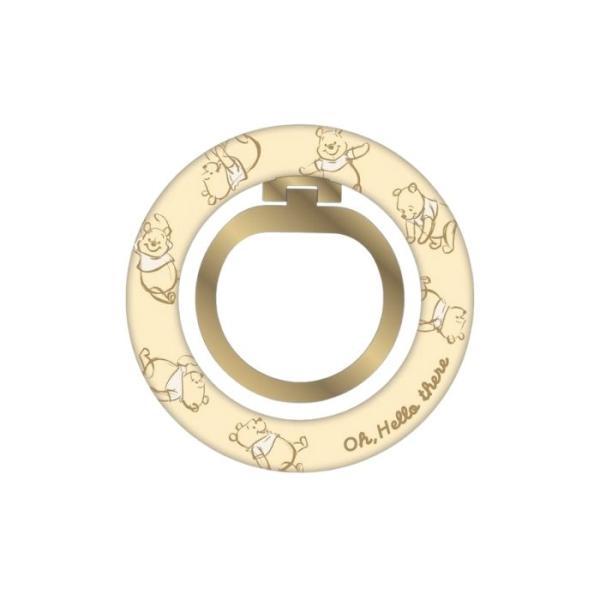 ■素材: PET、PC、亜鉛合金 関連キーワード: ディズニー プーさん スマホリング マグセーフ MagSafe 対応 マルチリング マグネットリング ホールドリング 携帯リング スマートフォンリング リング スタンド スタンド機能 動画...