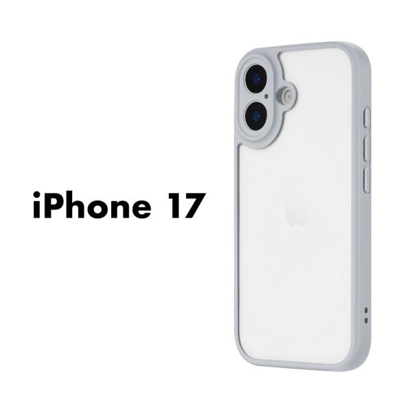 ■対応端末: iPhone 17■カラー: ライトグレー■素材: TPU+PC■ストラップホール: あり■MagSafe: 非対応関連キーワード: iPhone17 ケース カバー スマホケース ハイブリッドケース クリアケース 耐衝撃ケー...