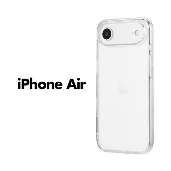 ■対応端末: iPhone Air■カラー: クリア■素材: TPU+PC■ストラップホール: あり■MagSafe: 非対応関連キーワード: iPhoneAir ケース カバー スマホケース ハイブリッドケース クリアケース 耐衝撃ケース...