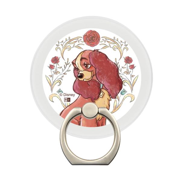 ■対応端末: 各種スマートフォン■カラー: わんわん物語_レディ■素材: アクリル、マグネット、合金、鉄関連キーワード: スマホリング レディ わんわん物語 犬 マグネット シンプル スマホ リング バンカーリング かわいい 被らない レア...