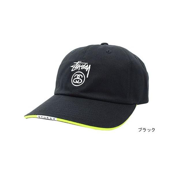 ステューシー キャップ 帽子 STUSSY Sandwich Visor Low Pro Cap ( ローキャップ ストラップバック 男性用 131930 USAモデル 正規 )ステューシー(STUSSY)2020Springより春の新作ア...