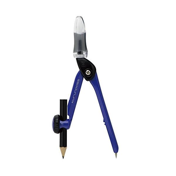 ネイビー/-/SK-753-K・Color:ネイビー・パッケージ個数:1・「くるんキャップ」搭載でこれまでの難しかったコンパスを一新！・にぎって・くるんと・まわすだけ！革新的な円の描きやすさを実現！・「くるんキャップ」は鉛筆の安全針キャップ...