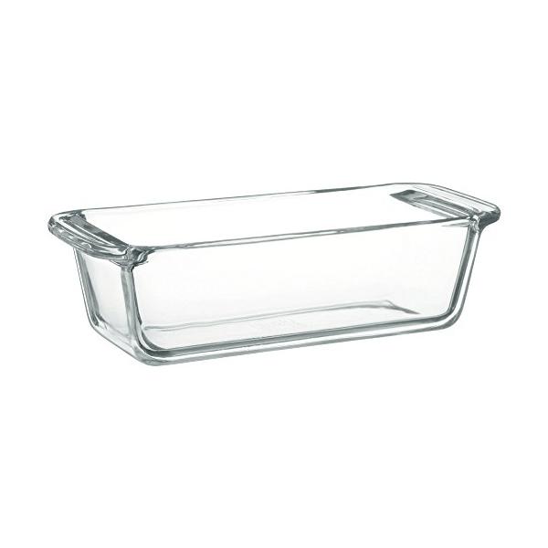 カラー：クリアサイズ：18×8cm用スタイル：パウンド型電子レンジやオーブンで使用できる耐熱ガラスの定番シリーズシンプルなので食材を選ばず使いやすいパウンドケーキを焼く方の定番品ガラス製なので長い期間使っていても焦げ付きや汚れが付かずにきれ...