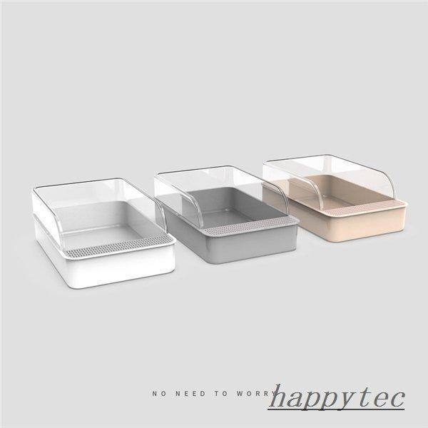 商品詳細：カラー：/ホワイト/グレー/ピンクサイズ：/L素材PP商品説明◎ネコの肉球にはさまらず、トイレの外に飛び散らない「大玉サンド」専用◎大玉サンド専用のトイレスコップ付◎簡単に猫砂をお掃除することが可能です。◎ゆったりサイズなので、排...