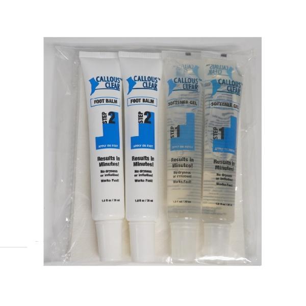 【セット内容】 ソフトナージェル(30ml) x 2本、フットバーム(30ml) x 2本、シート x 8枚ペッドエッグ カルースクリアなら、たった15分でサロンクオリティの本格フットケアが可能です。肌に優しい軟化ジェルで頑固な角質を素早く...