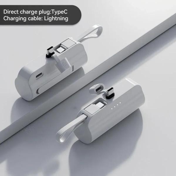 ※iPhone15シリーズに使用する場合、「Type-Cコネクタ」を選択してください。【ケーブルなしで充電できる】超小型＆軽量、ケーブルなしでスマホに直接差し込んで充電することができます！ケーブルがないので、充電しながらのスマホ使用も、モバ...