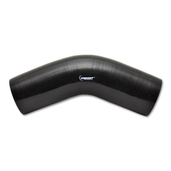 商品名:  Vibrant Performance Power 2752 Hose Coupler, Silicone, 4ply Aramid Reinforced, 45 degree Elbow, 2.50 in. Inlet I.D...