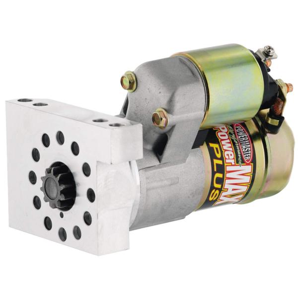 商品名: パワーマスター9100 Powermaster Starter, PowerMAX Plus, 6.1:1 Gear Reduction, Natural, 153/168 Tooth Flywheel, Straight Bol...
