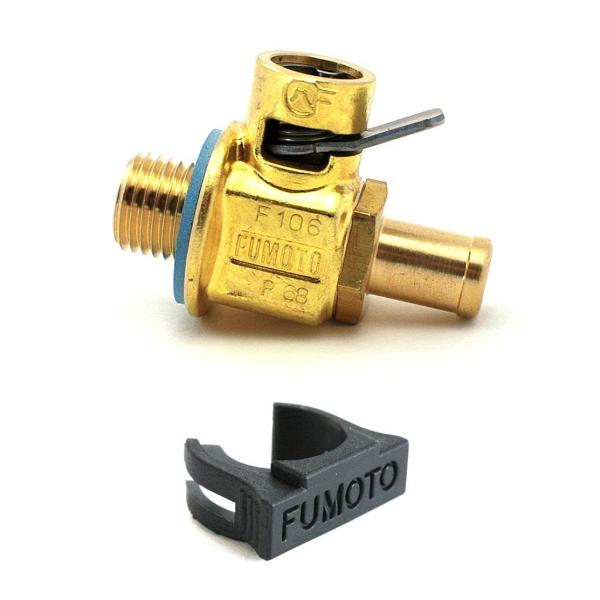 商品名: Fumoto F106N - クイックオイルドレンバルブ M14-1.5 ロングニップル付きスレッド - クリップ付き Fumoto F106N - Quick Oil Drain Valve M14-1.5 Threads wi...