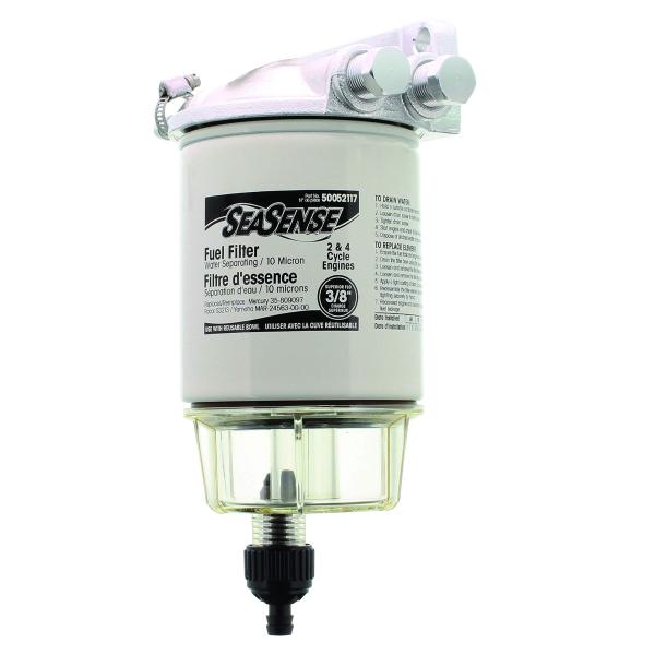商品名: SeaSense Fuel Filter Kit with Clear Bowl And Aluminum Head SeaSense Fuel Filter Kit with Clear Bowl And Aluminum He...