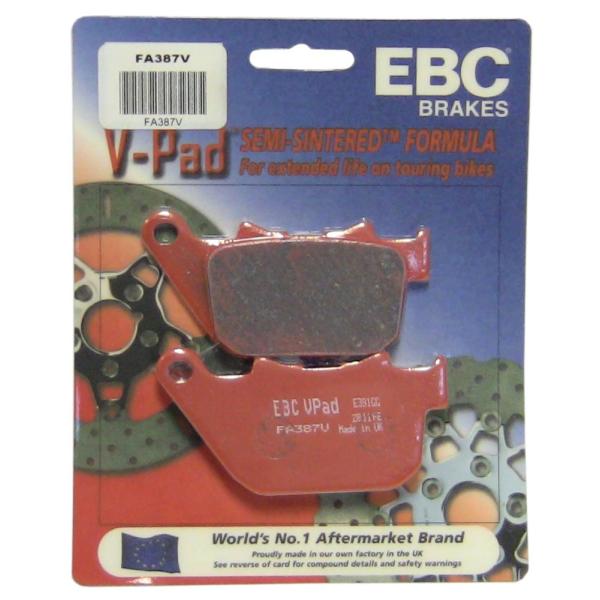 商品名: BRAKEPAD SEMISNTRD FA387V EBC Brakes FA387V Semi Sintered Disc Brake Padブランド: EBC高さ: 16.9cm横幅: 13.5cm奥行: 0.9cm重量: 2...
